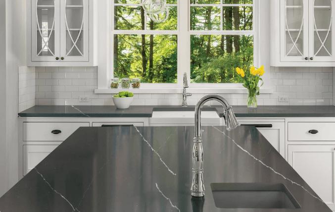 Purchasing Guide to Grey Quartz Worktop - Overland